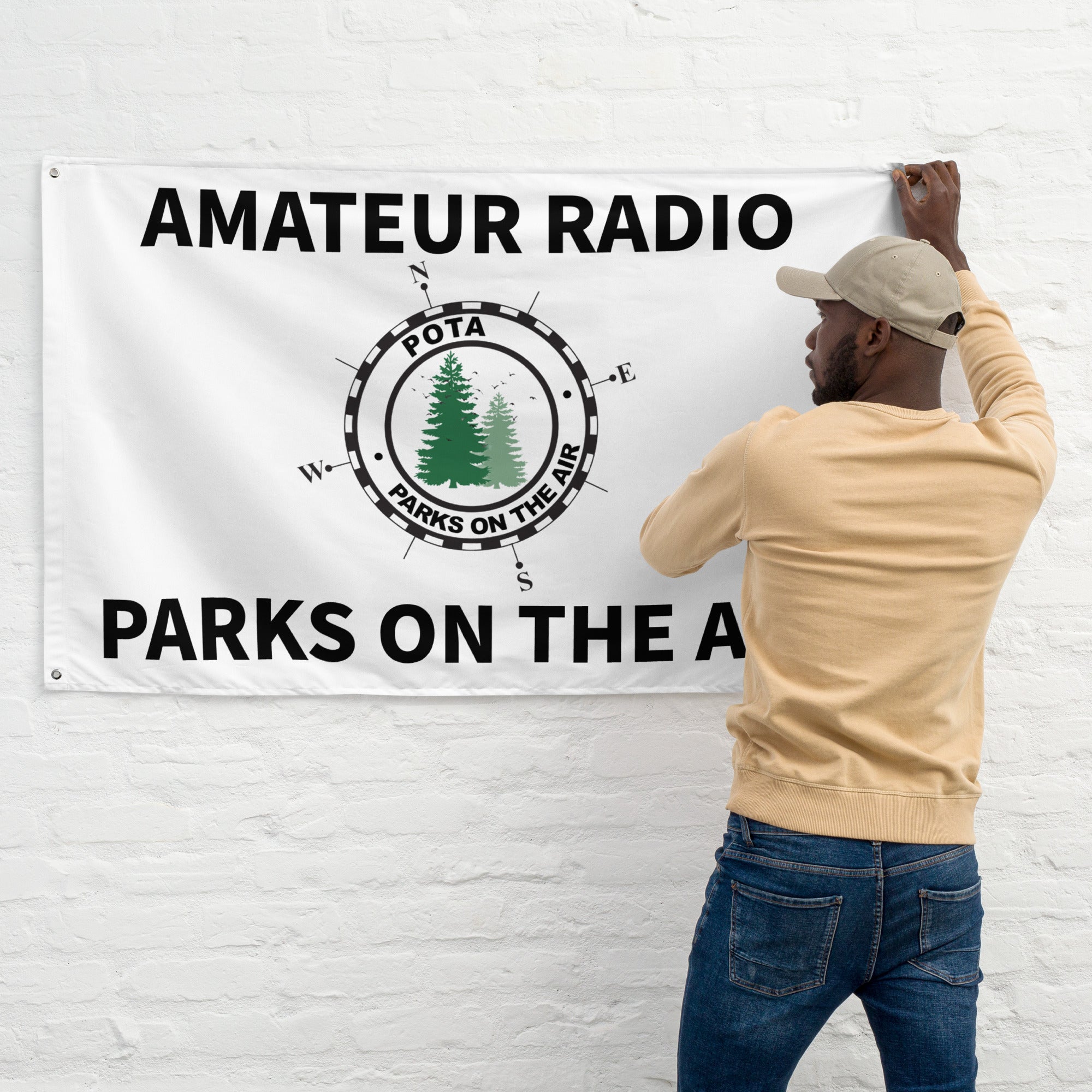 Amateur Radio Logo Flag – HAM RADIO GEAR