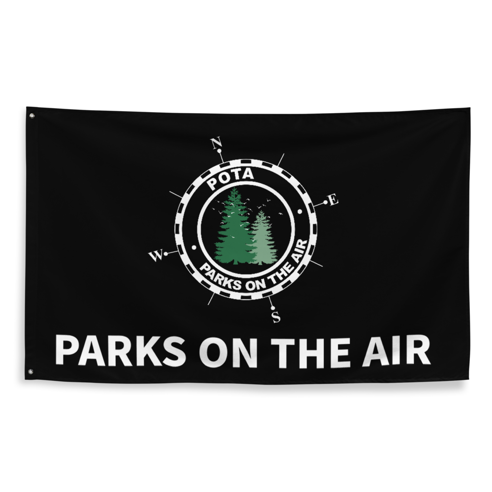 Logo Flag - Horizontal Dark – HAM RADIO GEAR